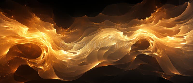 Flames of a Bonfire Captivating Warmth and Illumination Fire on Dark ...