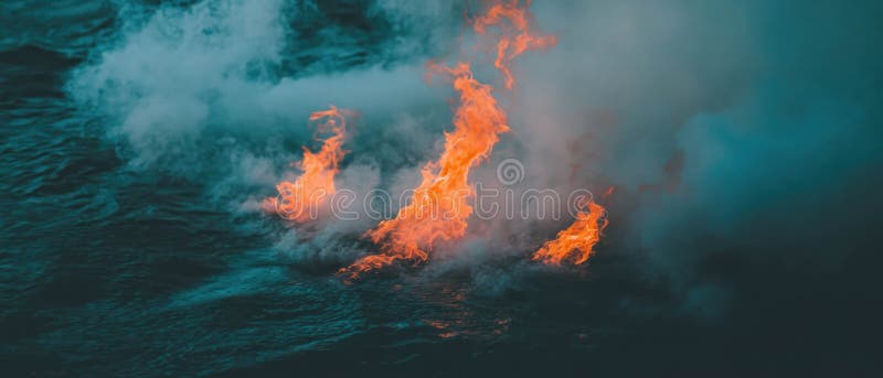 Vibrant Fire Texture with Dynamic Flames on a Contrasting Black ...