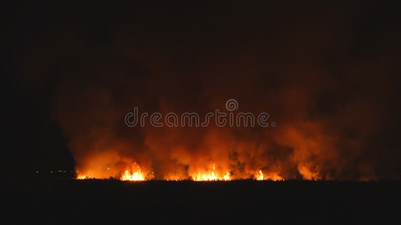 Grass Fire on Levee in West Sacramento Stock Video - Video of quickly ...