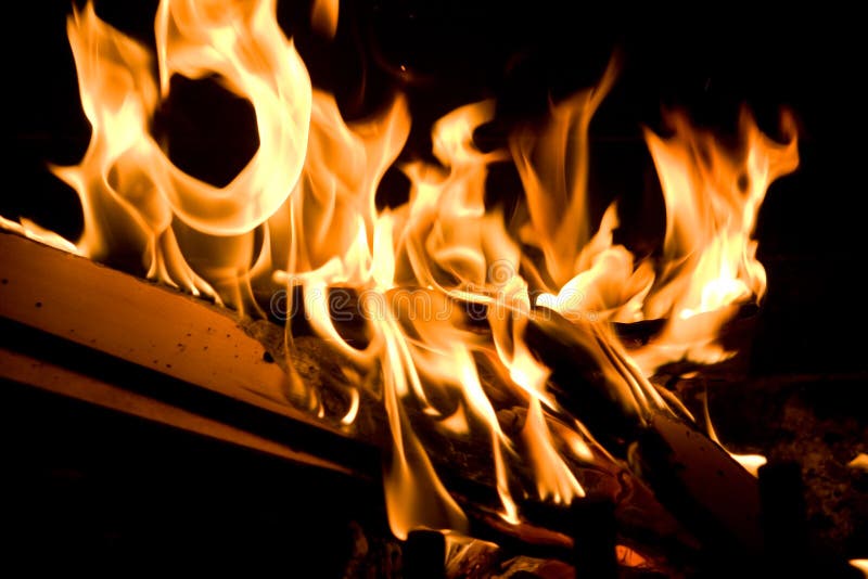 Red Fire Flames of Hell stock photo. Image of texture - 11337316