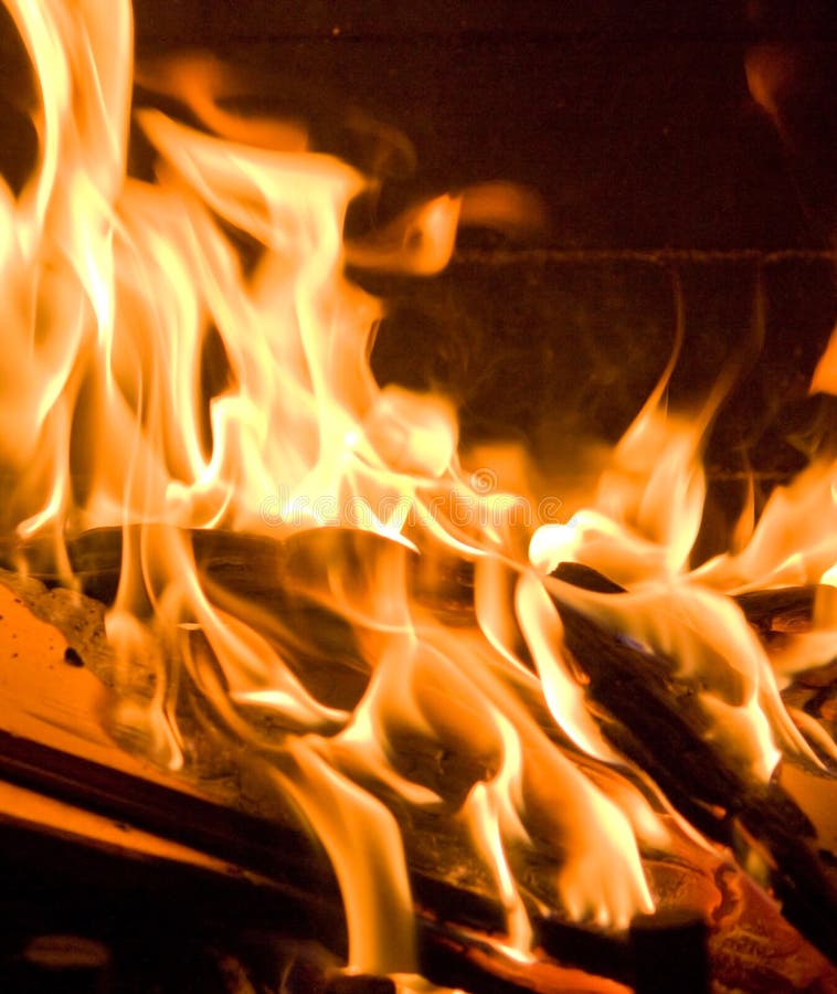 Red Fire Flames of Hell stock photo. Image of texture - 11337316