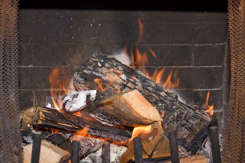 Red Fire Flames of Hell stock photo. Image of texture - 11337316