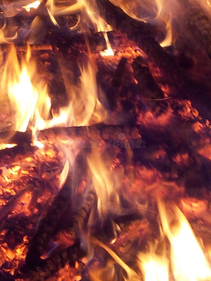 The flames of a fire stock photo. Image of resources - 217323340