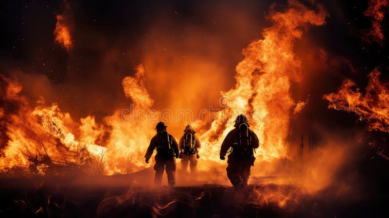 Flames fire hell stock illustration. Illustration of embers - 373979886
