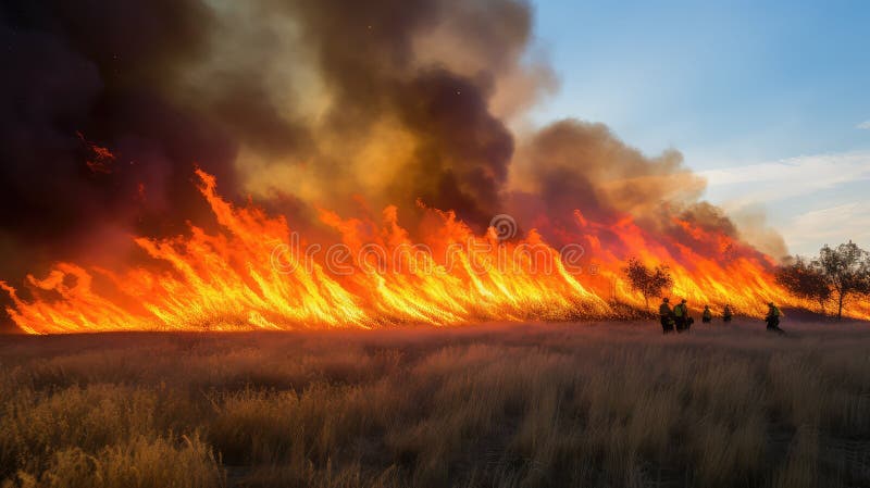 Flames in fire stock illustration. Illustration of smoke - 360865979