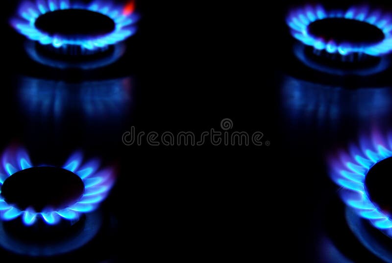 Flames of gas - Stock Image - Everypixel
