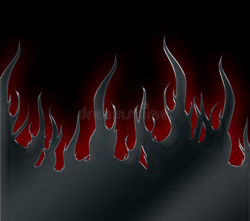 Flames Metallic stock image. Image of bone, chopper, metallic - 40497