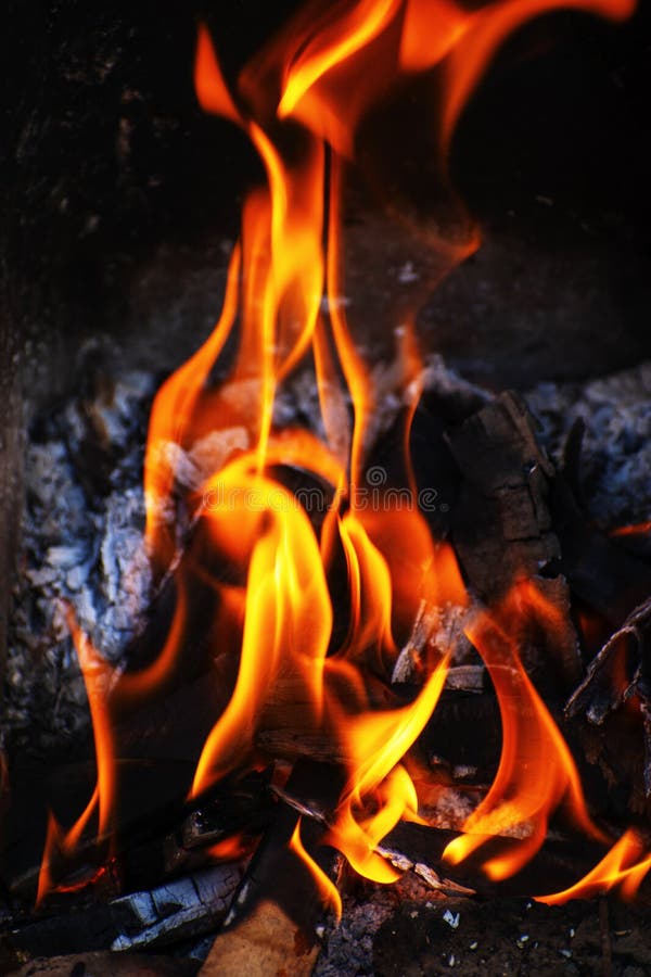 Flames... the Most Hypnotic Things among All Stock Photo - Image of ...