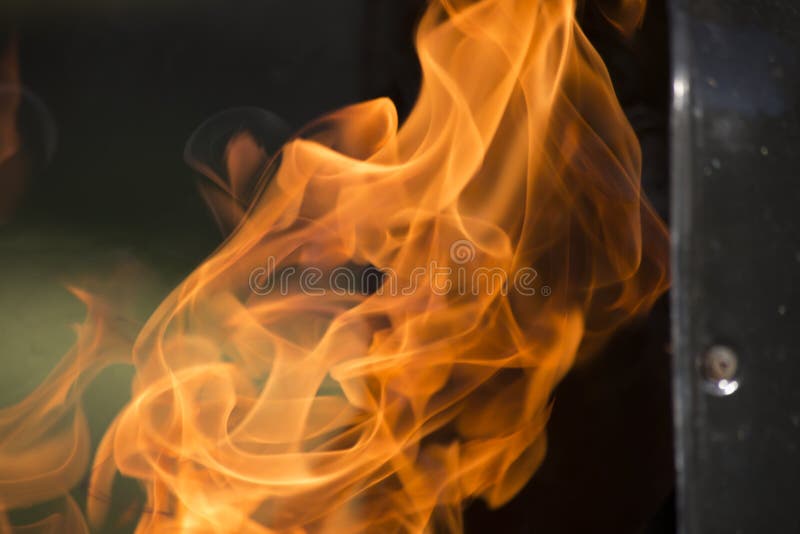 Flames Shooting from Grill stock image. Image of flames - 82379731