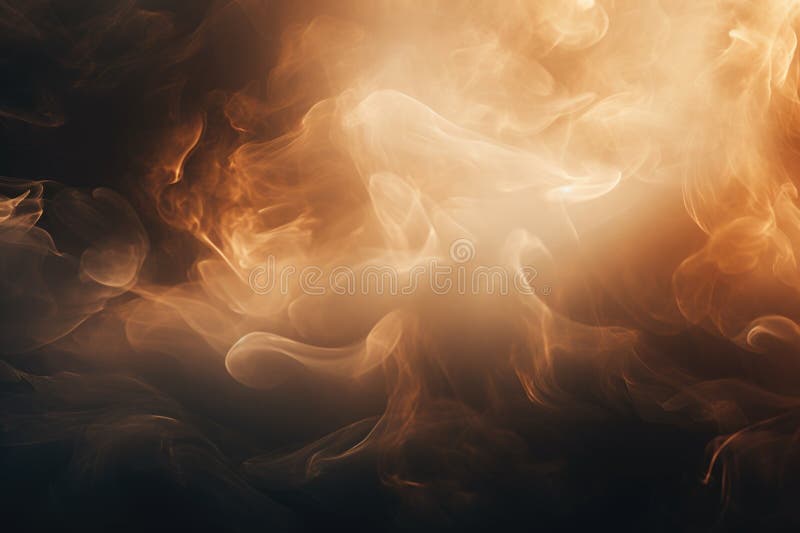 Flames and Smoke Emanating from a Burning Fire Stock Photo - Image of ...