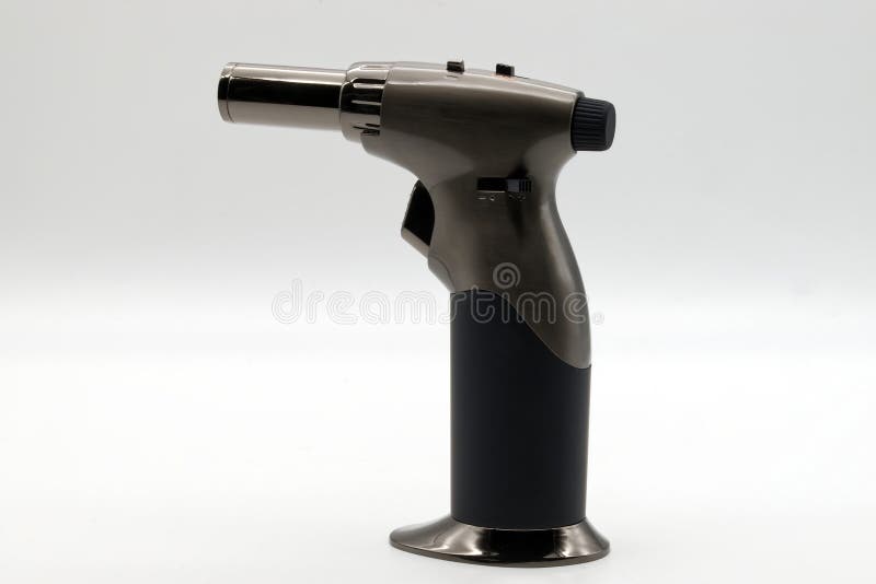 Flamethrower for Kitchen Isolated on White Background Stock Image ...