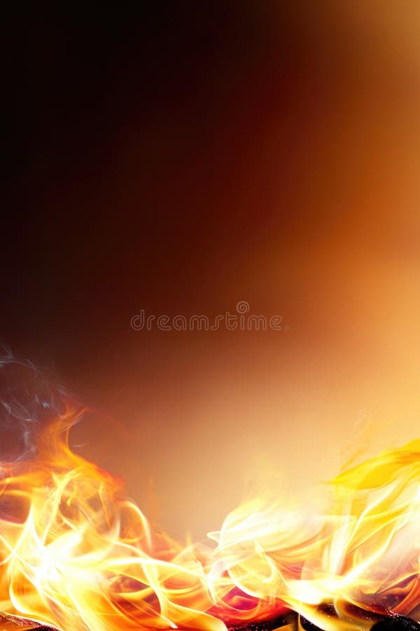 Flaming Abstract Background Vibrant Fire Smoke Effects Stock Photos ...