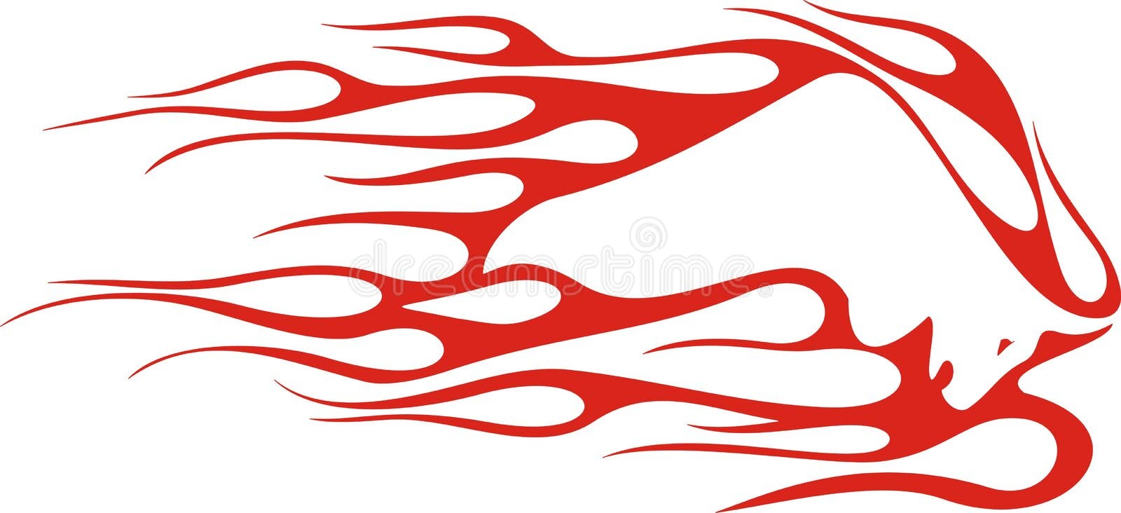 Raging Bull Flame stock vector. Illustration of bull - 19192926