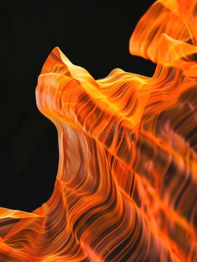 Flaming Embers stock image. Image of energy, abstract - 361928325