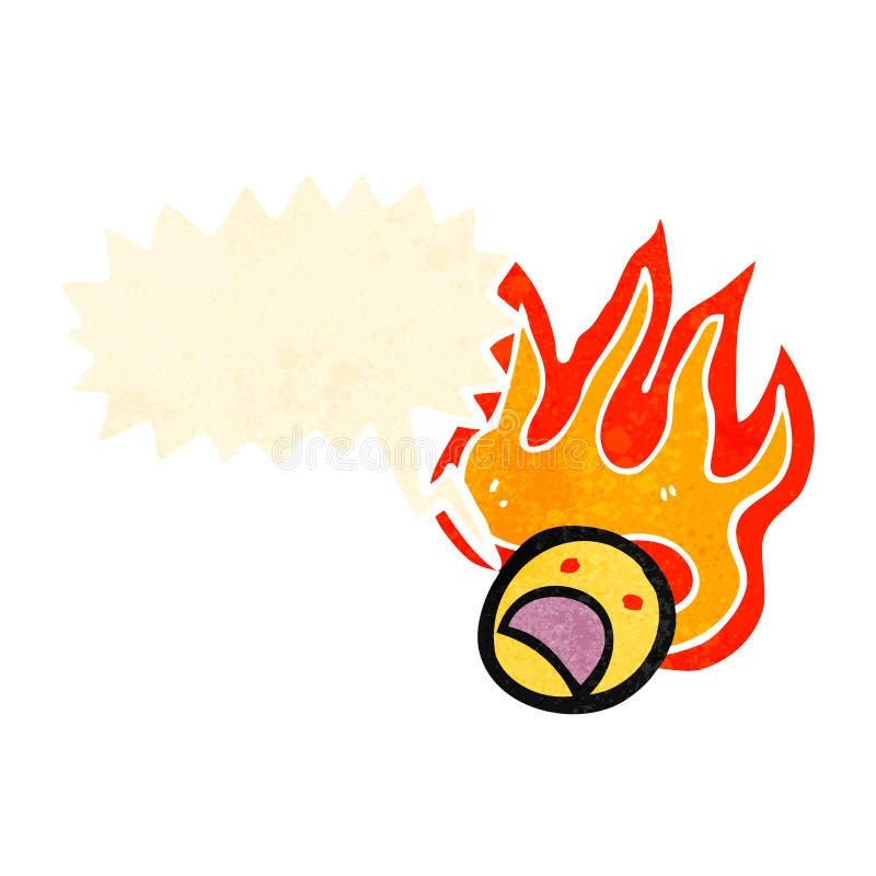 Flaming Face Symbol Cartoon Stock Vector - Illustration of funny, clip ...