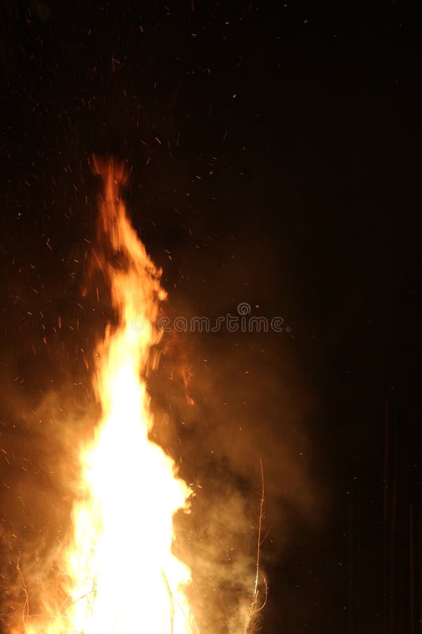 Flaming fire stock photo. Image of cool, blazing, blaze - 99045514