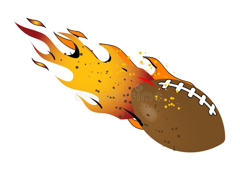 Flaming Football Stock Illustrations – 1,313 Flaming Football Stock ...