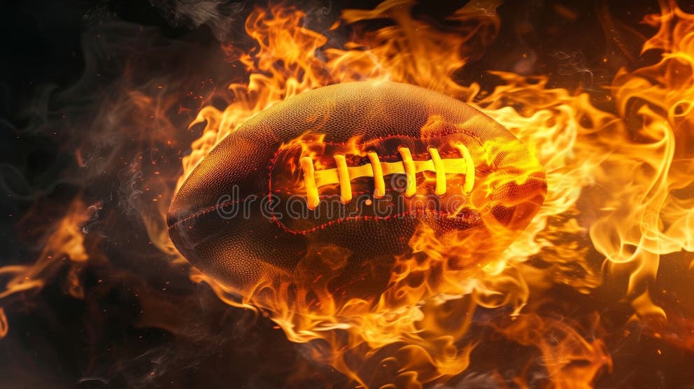 Flaming Football Stock Illustrations – 1,149 Flaming Football Stock ...