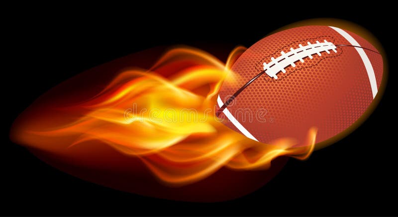 Flaming Football Stock Illustrations – 1,313 Flaming Football Stock ...