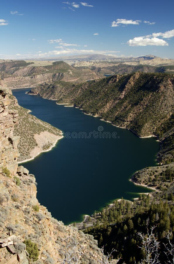Flaming Gorge reservoir stock photo. Image of water, lake - 7574062