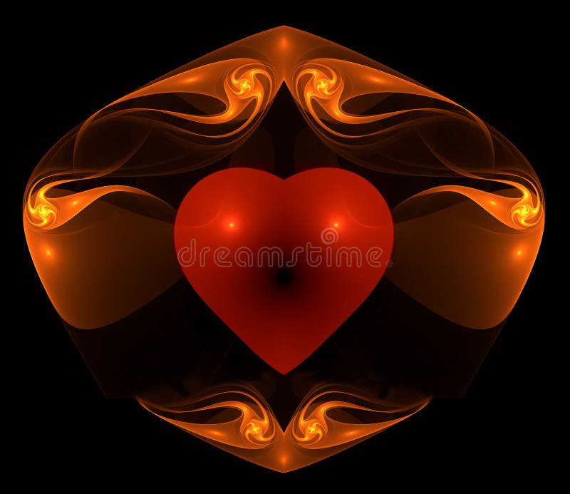 Flaming Heart Stock Illustrations – 2,155 Flaming Heart Stock ...