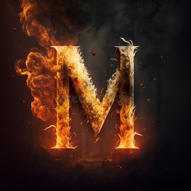 Flaming Font M Stock Illustrations – 39 Flaming Font M Stock ...
