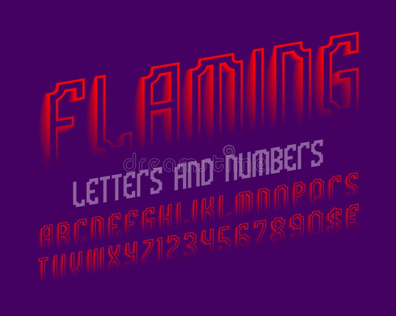 Flaming Letters and Numbers with Currency Signs. Red Fire Artistic Font ... Flaming Letters and Numbers with Currency Signs. Red Fire Artistic Font ...