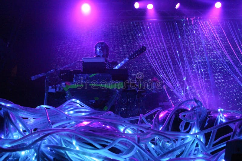 The Flaming Lips in Concert at Terminal 5 in New York Editorial Image ...