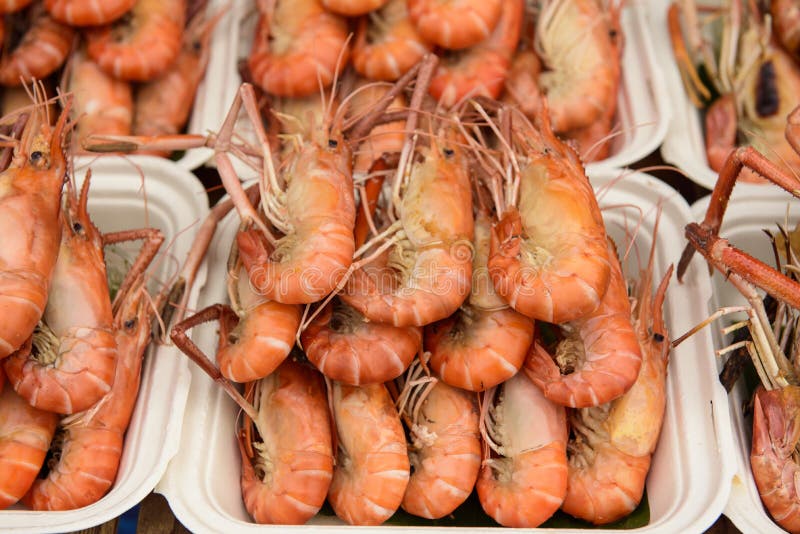 Flaming shrimp stock photo. Image of healthy, kitchen - 110205980