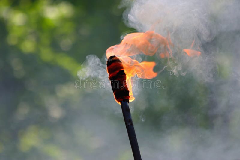 Flaming torch stock photo. Image of vertical, burning - 22123386