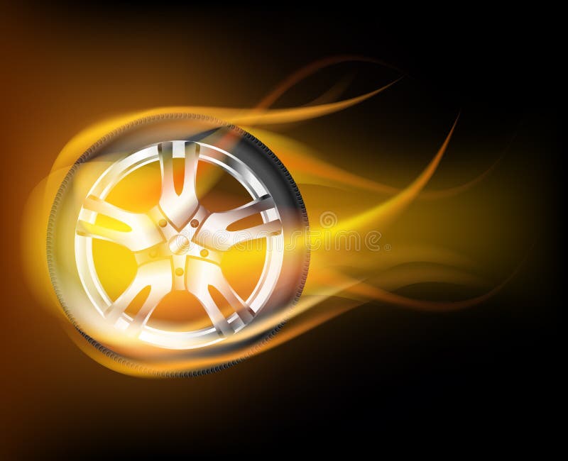 Flaming Wheel Stock Illustrations – 1,229 Flaming Wheel Stock ...