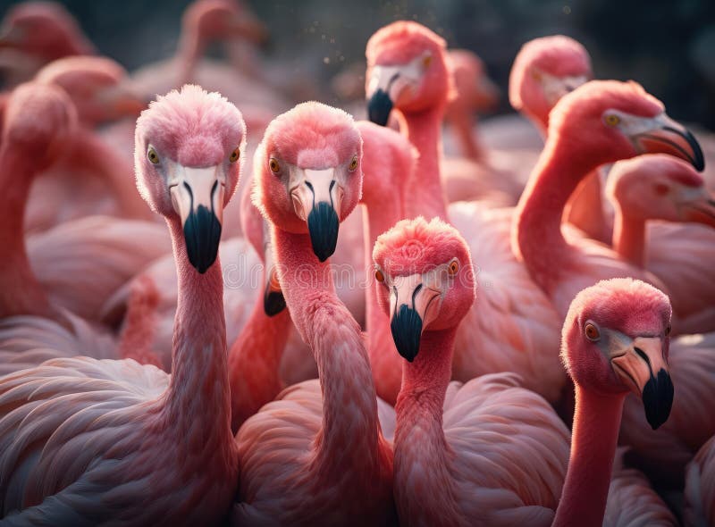 Flamingo group stock photo. Image of africa, feather - 290014378