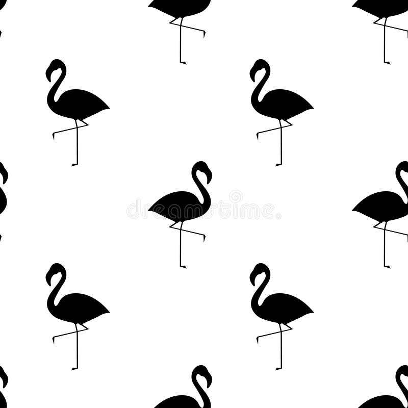 Flamingo seamless pattern stock illustration. Illustration of spring ... Flamingo seamless pattern stock illustration. Illustration of spring ...