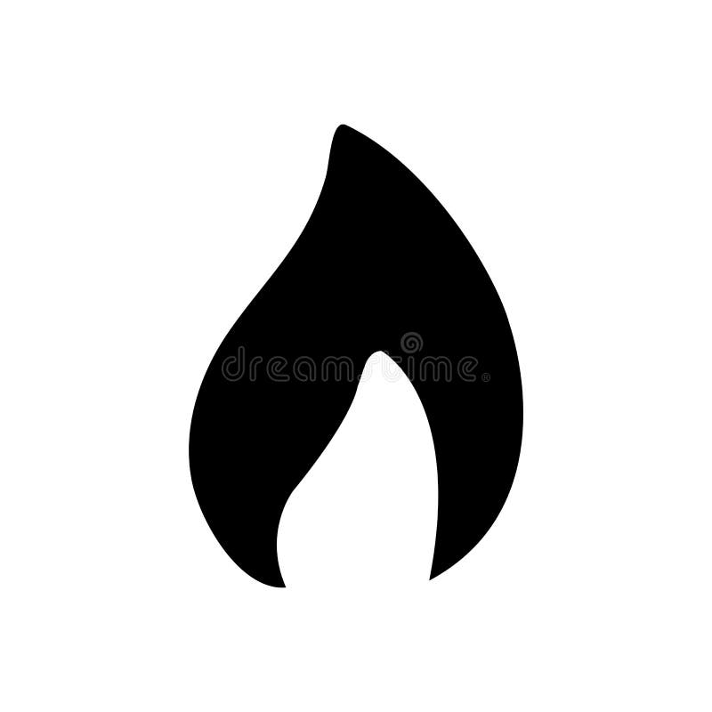 Flammable Packaging Icon. Flame Fire Logo Symbol. Warning Danger Sign ...