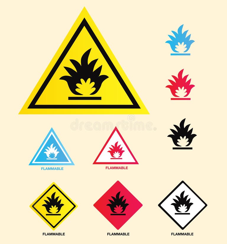 Fuel Warning Signs Stock Illustrations – 753 Fuel Warning Signs Stock ...