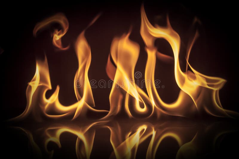 Flammar arkivfoto. Bild av flamma, brigham, bränna, fara - 29216570