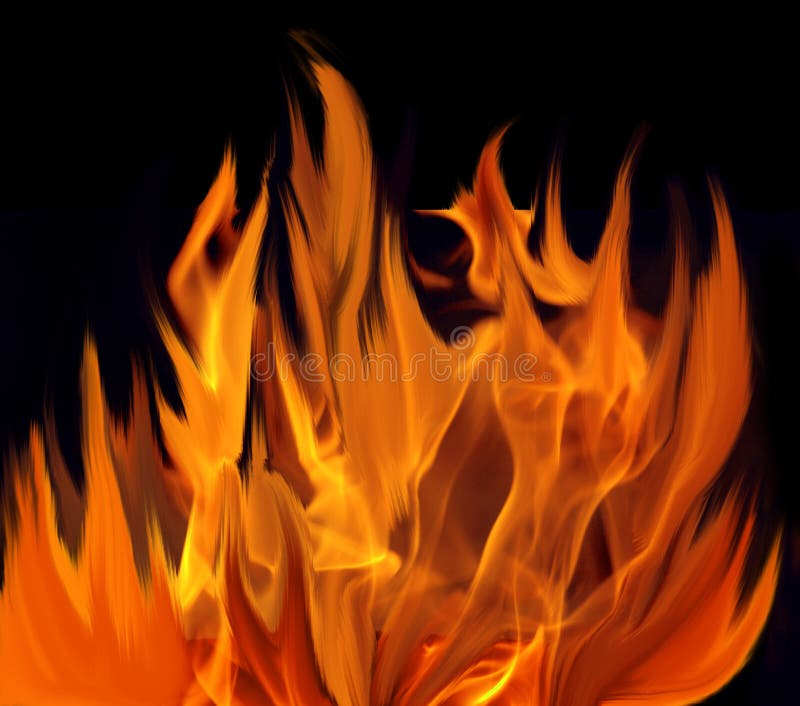 Flamme image stock. Image du flambage, nature, rouge, danger - 5654629