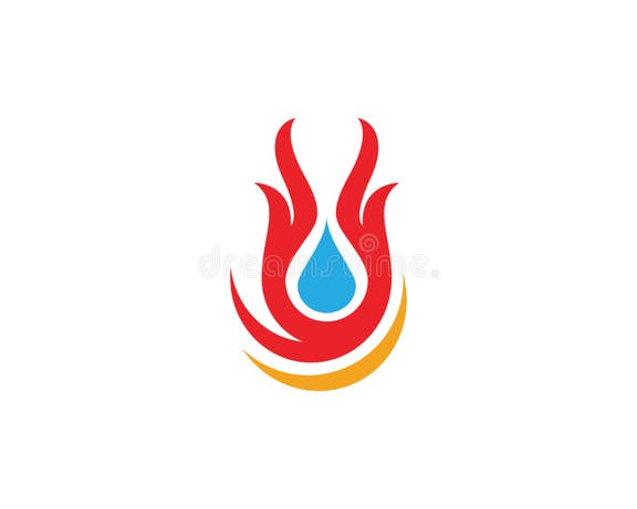 Flamme Logo Template Du Feu Illustration de Vecteur - Illustration du ...