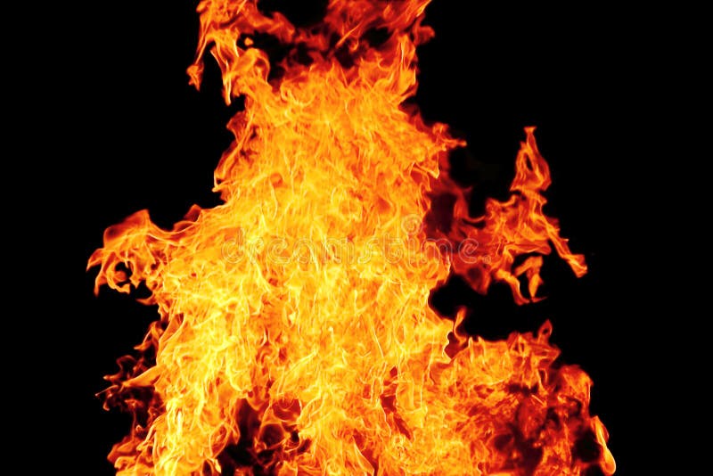 Flamme Rouge Sur Le Fond Noir Photo stock - Image du texture, couleur ...