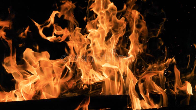 Flammen stockfoto. Bild von schwarzes, feuer, flammen - 93497552