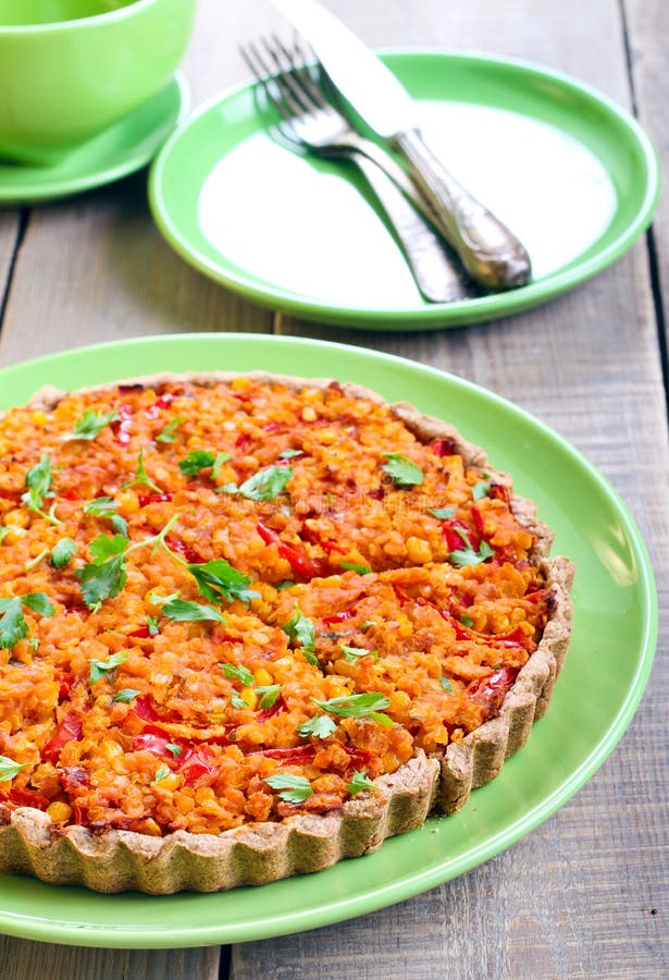 Flan stock photo. Image of cake, snack, wholewheat, slice - 38863866