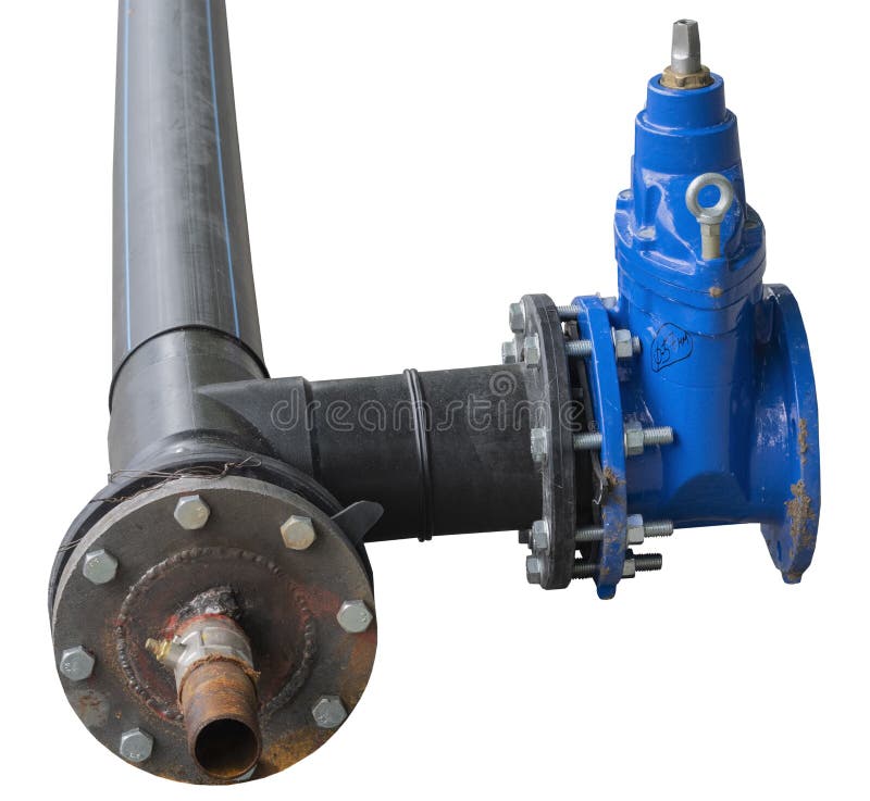 Flanges,pipe Connection with Flange Stock Photo - Image of production ...