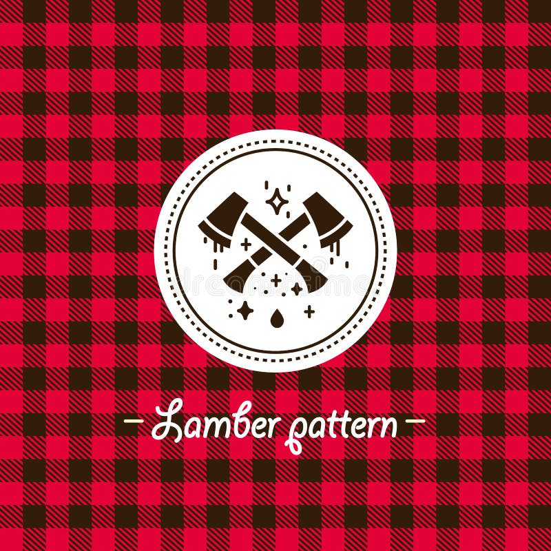 Flannel seamless pattern. stock vector. Illustration of hipster - 70040873