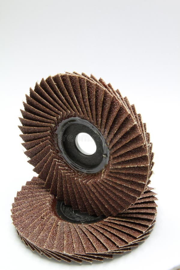Flap abrasive disc stock image. Image of industry, tool - 66341863