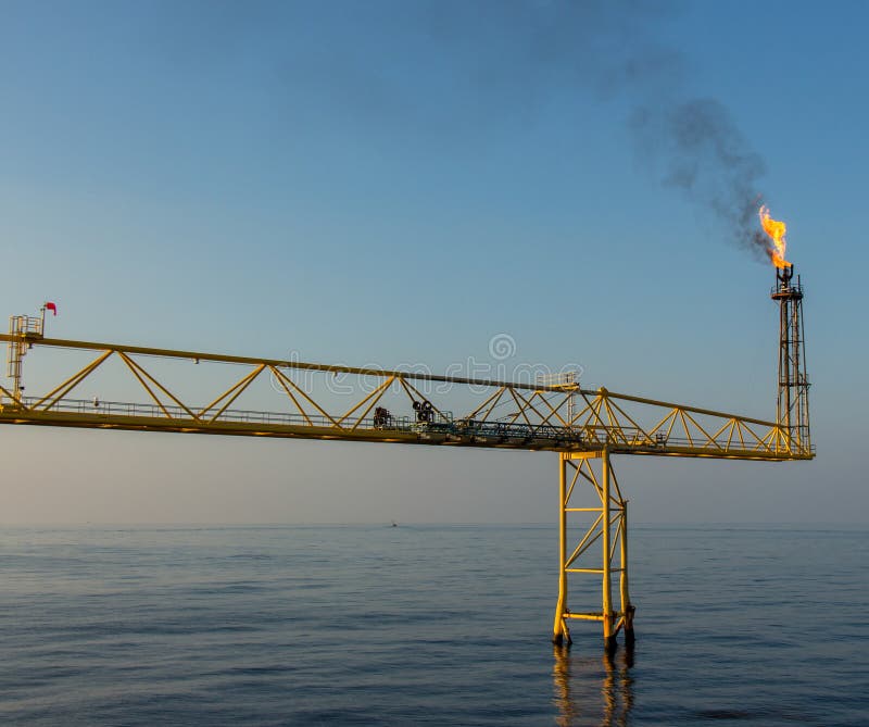 Flare Boom stock image. Image of petroleum, boom, heat - 39304453