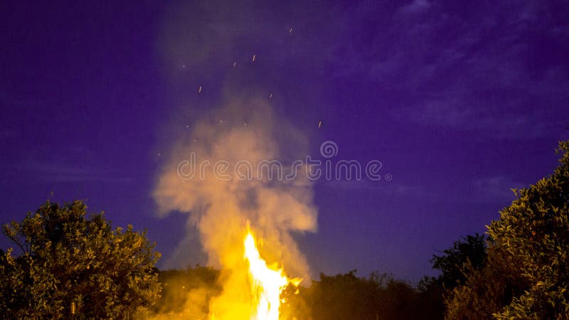 Flare of fire stock image. Image of energy, purity, sunset - 210796537