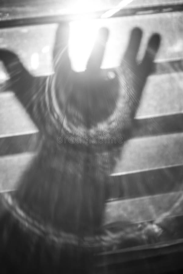 Flare light hand. stock photo. Image of light, holiday - 44360170