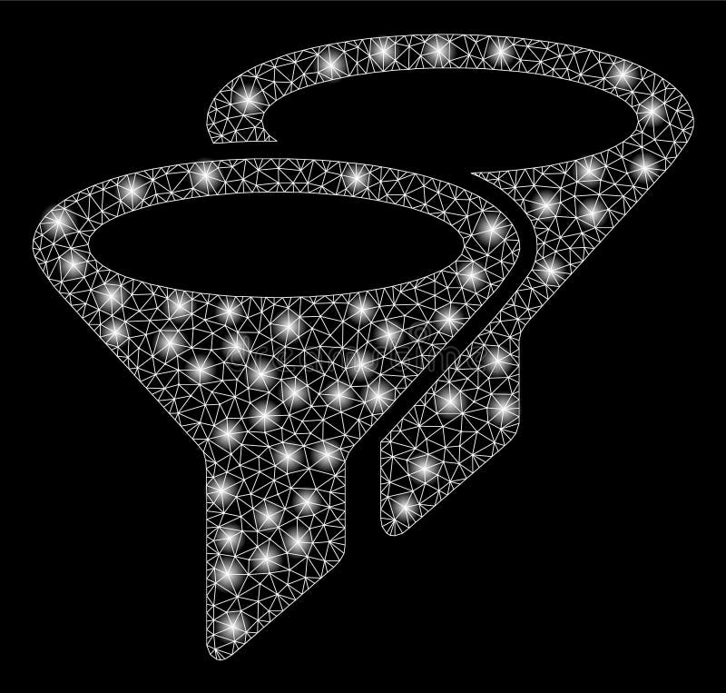 Flare Mesh 2D Filters with Flare Spots Stock Vector - Illustration of ...