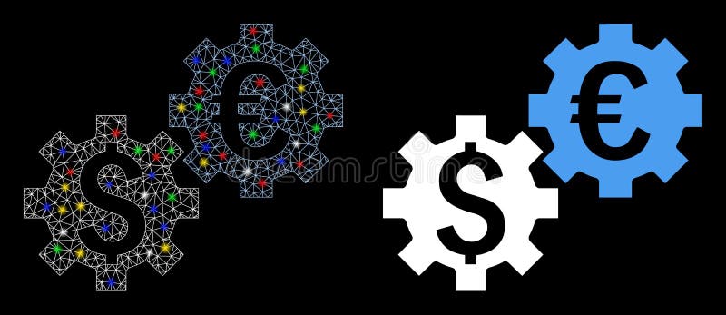 Flare Mesh 2D Financial Mechanics Icon with Flare Spots Stock ... Flare Mesh 2D Financial Mechanics Icon with Flare Spots Stock ...