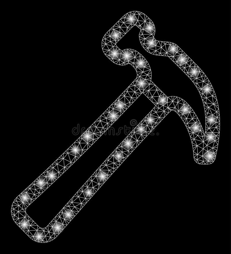 Flare Mesh 2D Hammer with Flare Spots Stock Vector - Illustration of ...